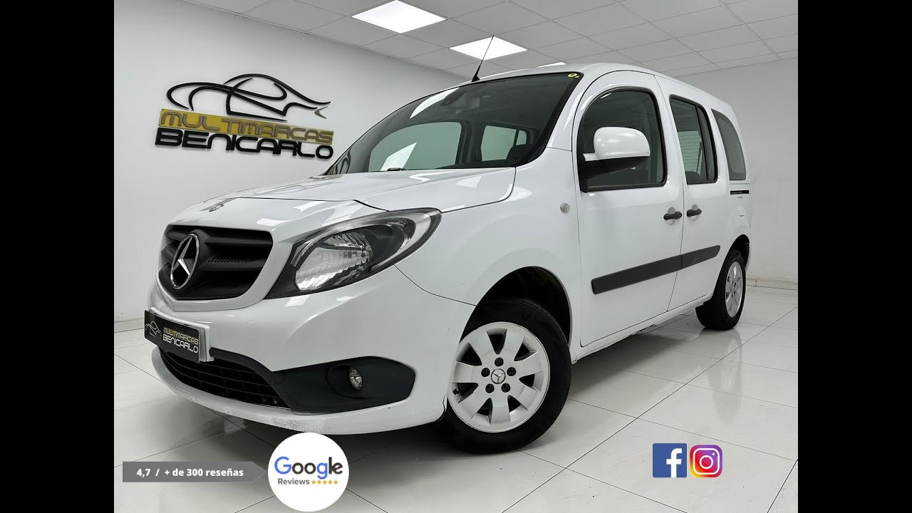 MB Citan N1 Mixto 111CDI desde 205€/mes* - YouTube