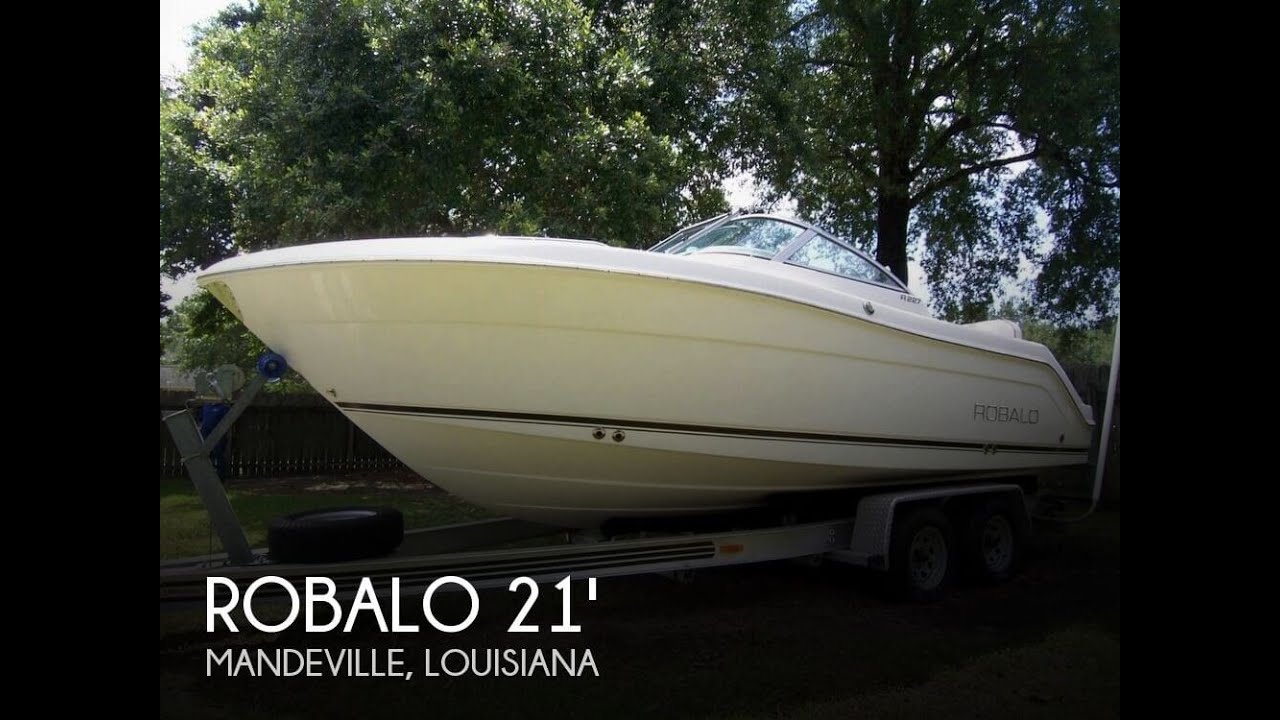 [SOLD] Used 2007 Robalo 227 Dual Console in Mandeville, Louisiana - YouTube