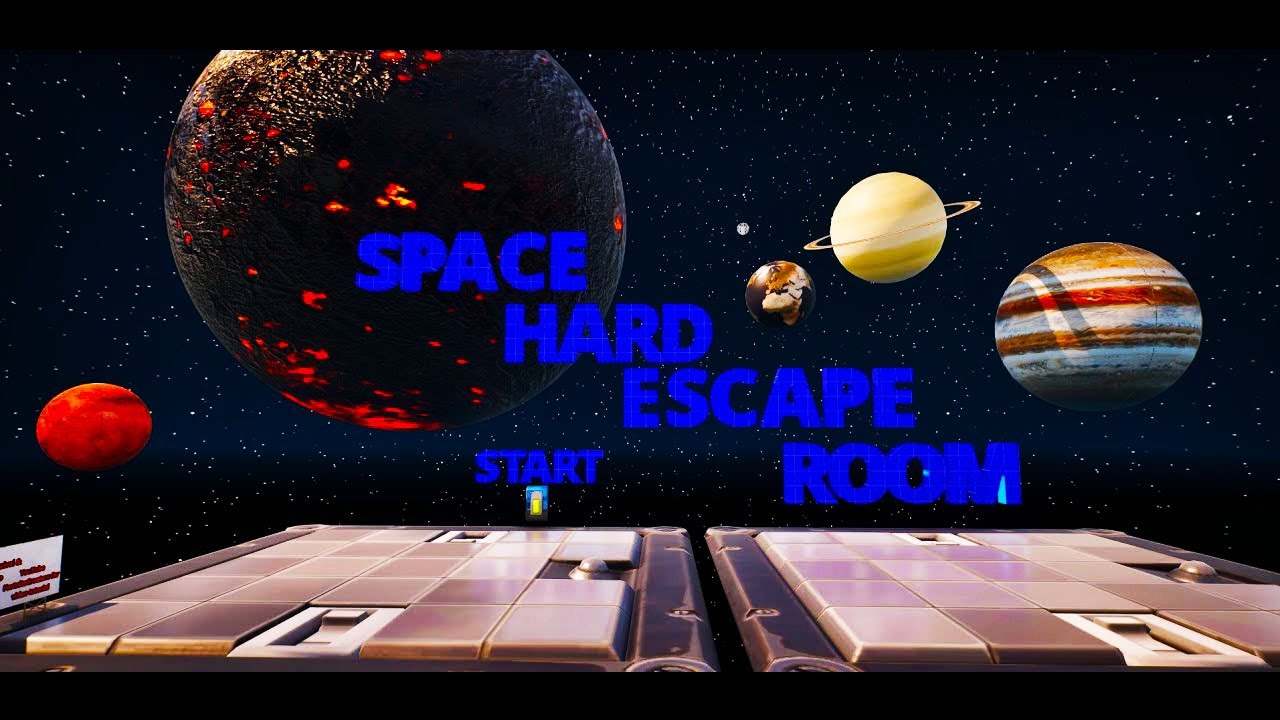 Fortnite - Space Hard Escape Room By Fortnite Creators - YouTube