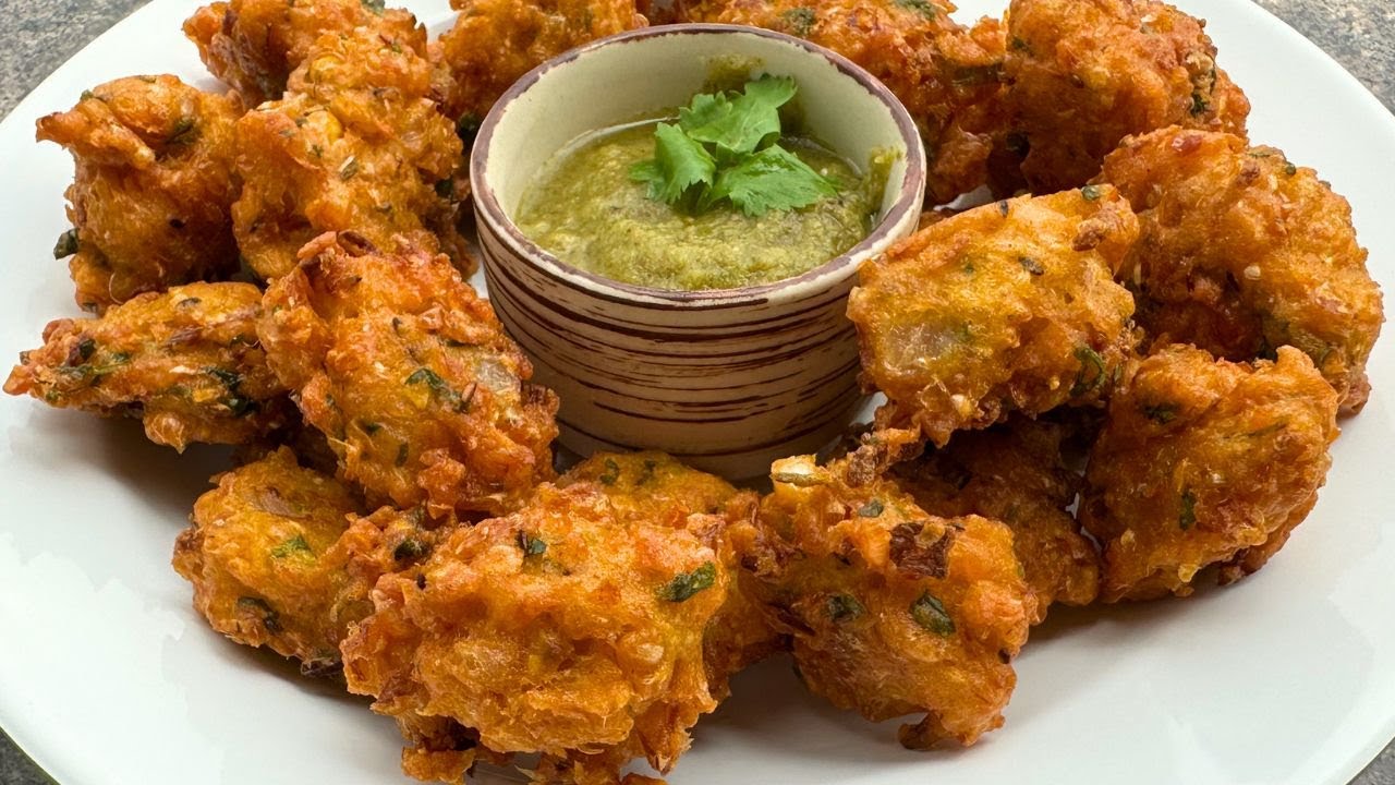Crispy Corn Pakoda Recipe in 10 Mins | Corn Bhajiya Recipe | Corn ...