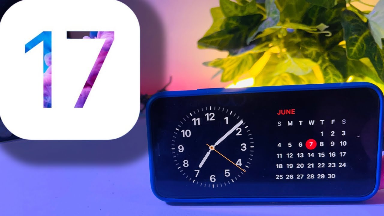 How to Enable Standby Display On iPhone iOS 17 !! iOS 17 Standby ...