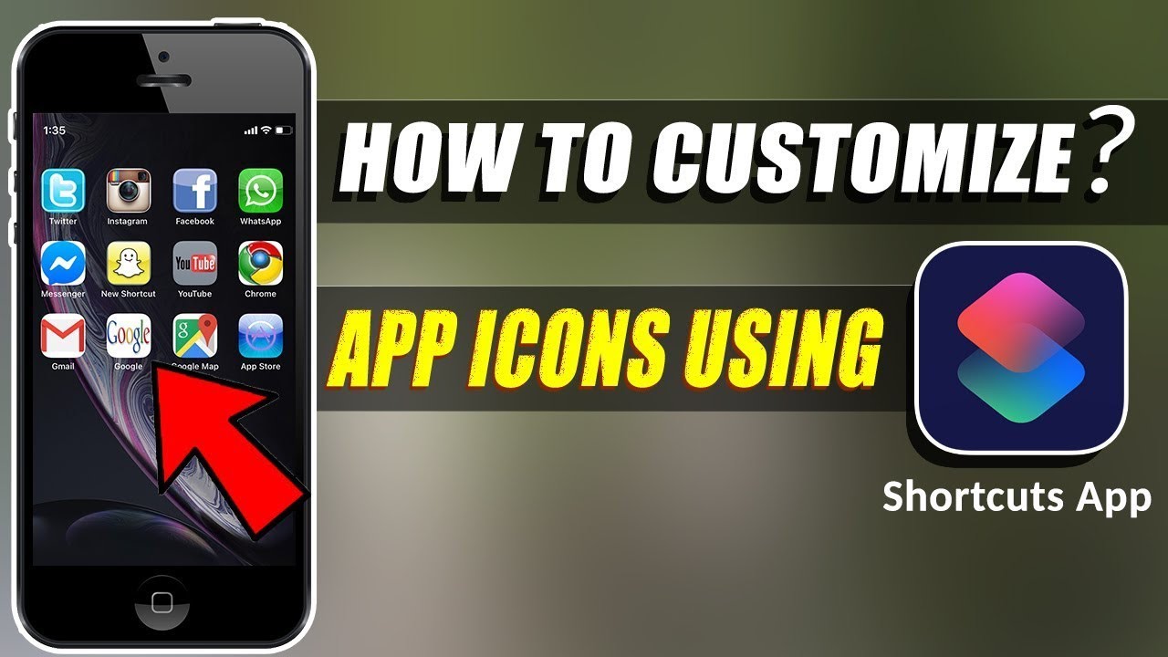 How to Change App Icons on iPhone Using Shortcuts 2025 – Full Easy ...