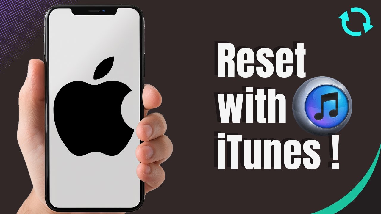 How to Reset Your iPhone with iTunes (2025 Full Restore Tutorial) - YouTube