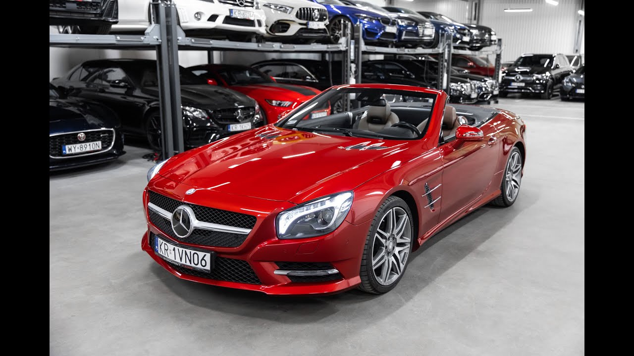 Mercedes-Benz SL 400 333 KM Roadster 2015. Magic Sky Control. ABC ...