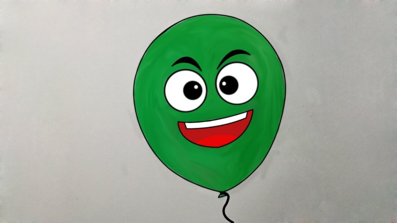 how to draw a balloon | how to #draw a #balloon step by step | how to ...