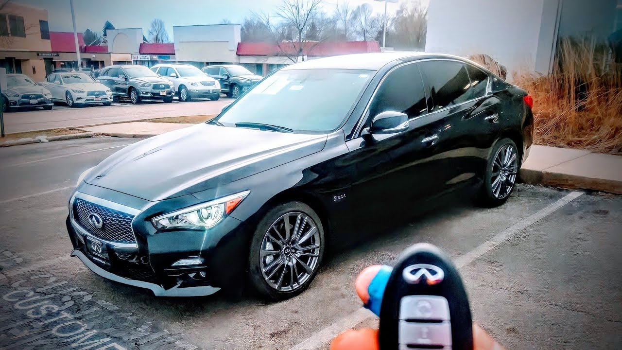 2016 Infiniti Q50 Red Sport | Review - YouTube