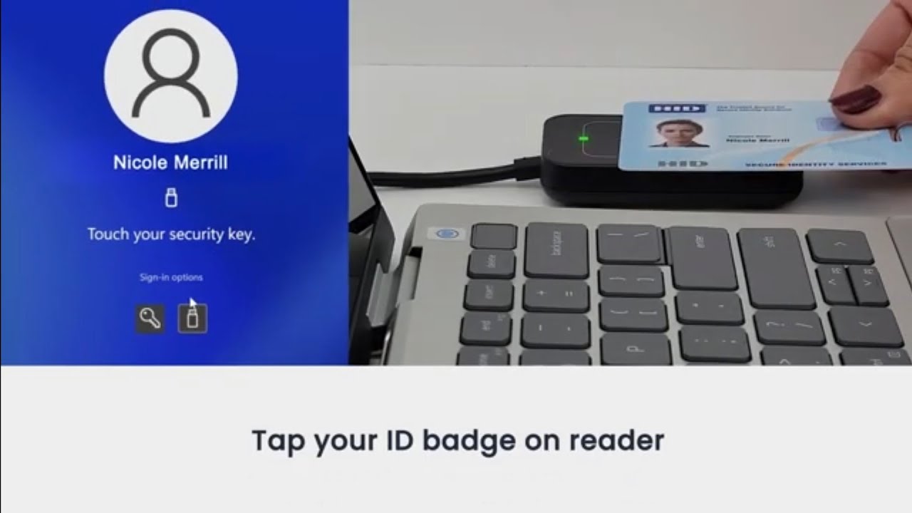 How-to: Windows Login with ID Badge - YouTube