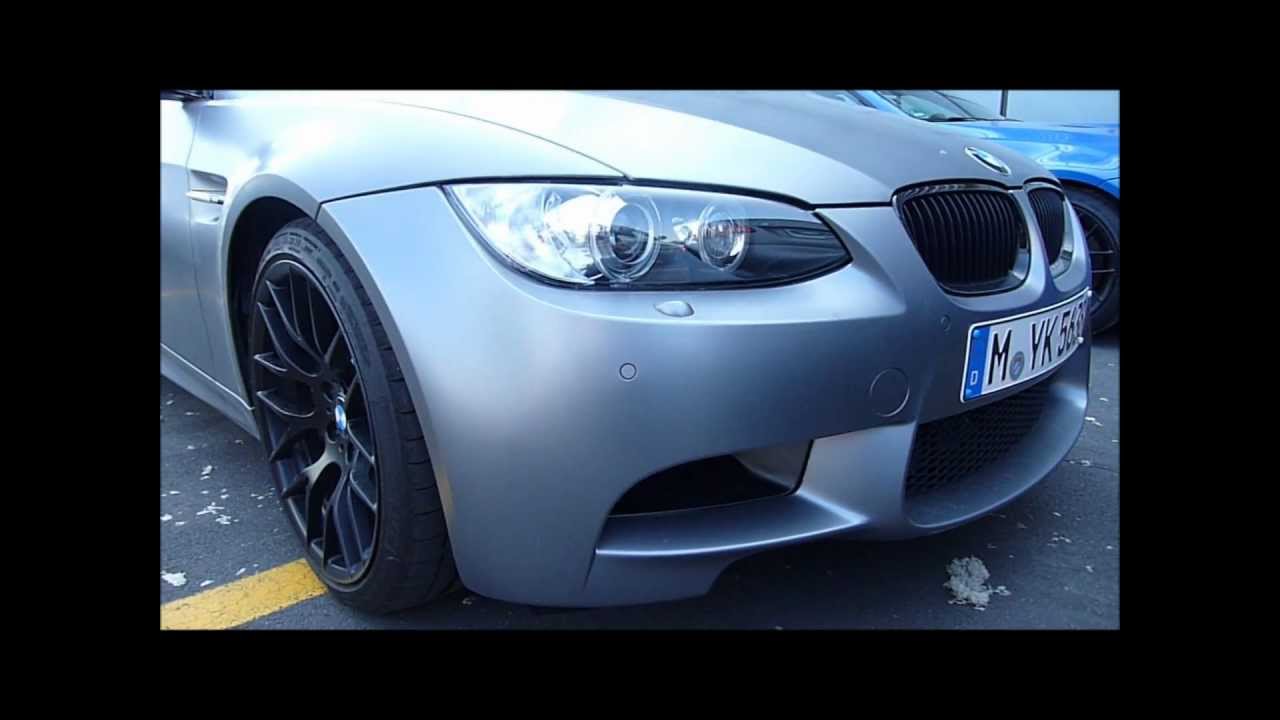 BMW M3 Frozen Gray - YouTube