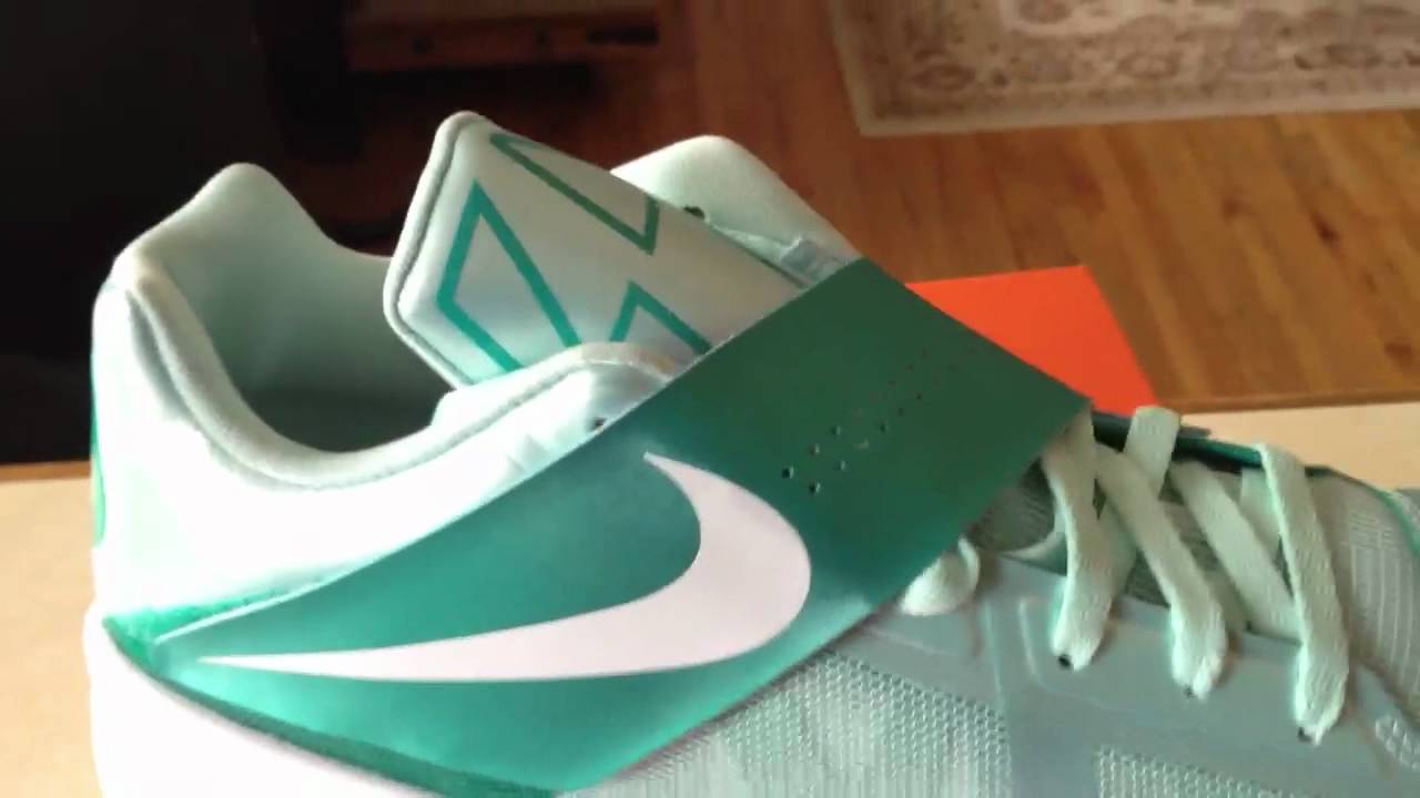 Nike Zoom KD IV "Mint Candy" - YouTube