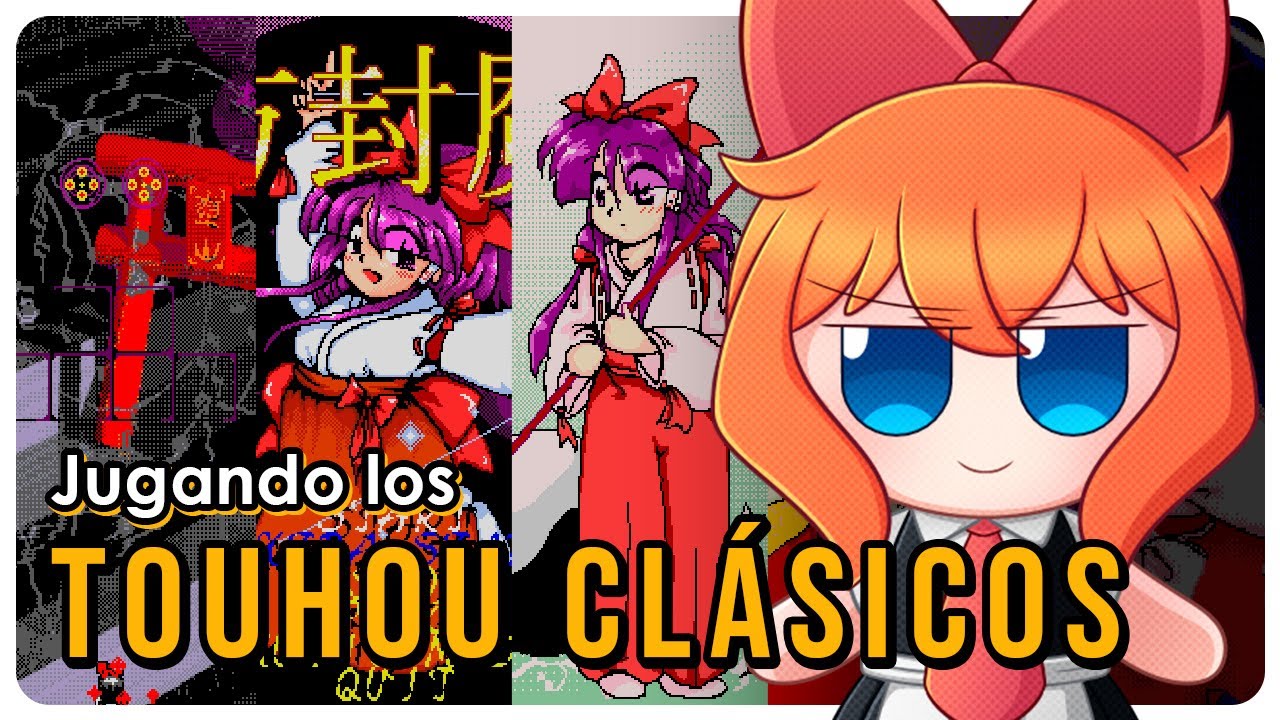 🎮 Intentando jugar los Touhou de PC-98 || Touhou Project 1-3 - YouTube
