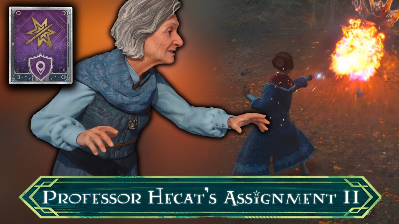 Professor Hecat’s Assignment 2 – Hogwarts Legacy Walkthrough I PS5 [4K ...