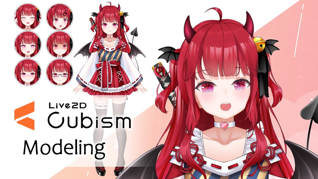 【Live2D VTuber Model Showcase】Live2D模型展示 @村下緋雨feiyu1217 #live2d #Vtuber - YouTube