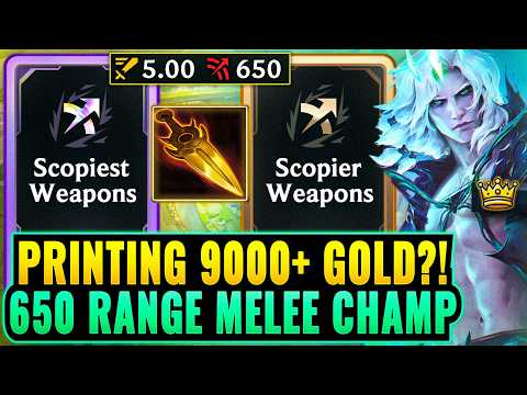 650 Range Viego: Over 9000g Gambler's Blade - 5 Attack Speed Highroll | League Arena Gameplay