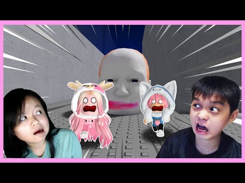 KABUR DARI KEJARAN KEPALA BOTAK feat @BANGJBLOX | ROBLOX INDONESIA