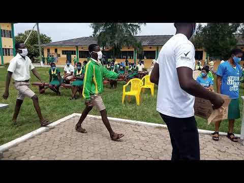 REXONA PRESOANL HYGIENE DRIVE AT WINNEBA SENIOR HIGH SCHOOL - YouTube