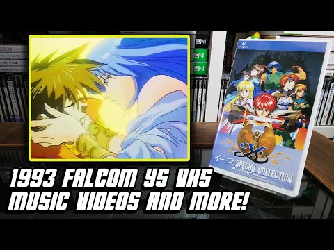 Ys Special Collection: All About Falcom イース スペシャル コレクション 1993 Music Video & Preview VHS 1080p 60fps