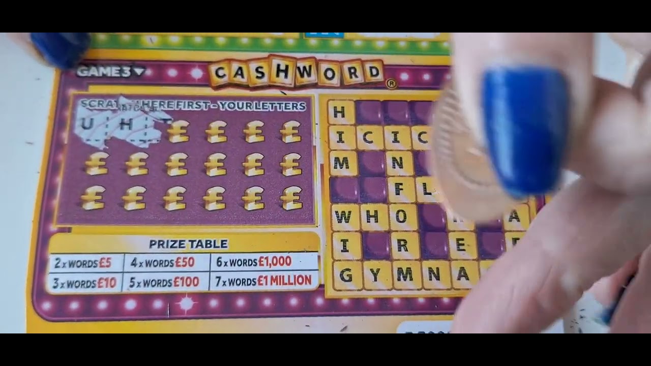 Cashword tickets net us a small profit 📈 - YouTube