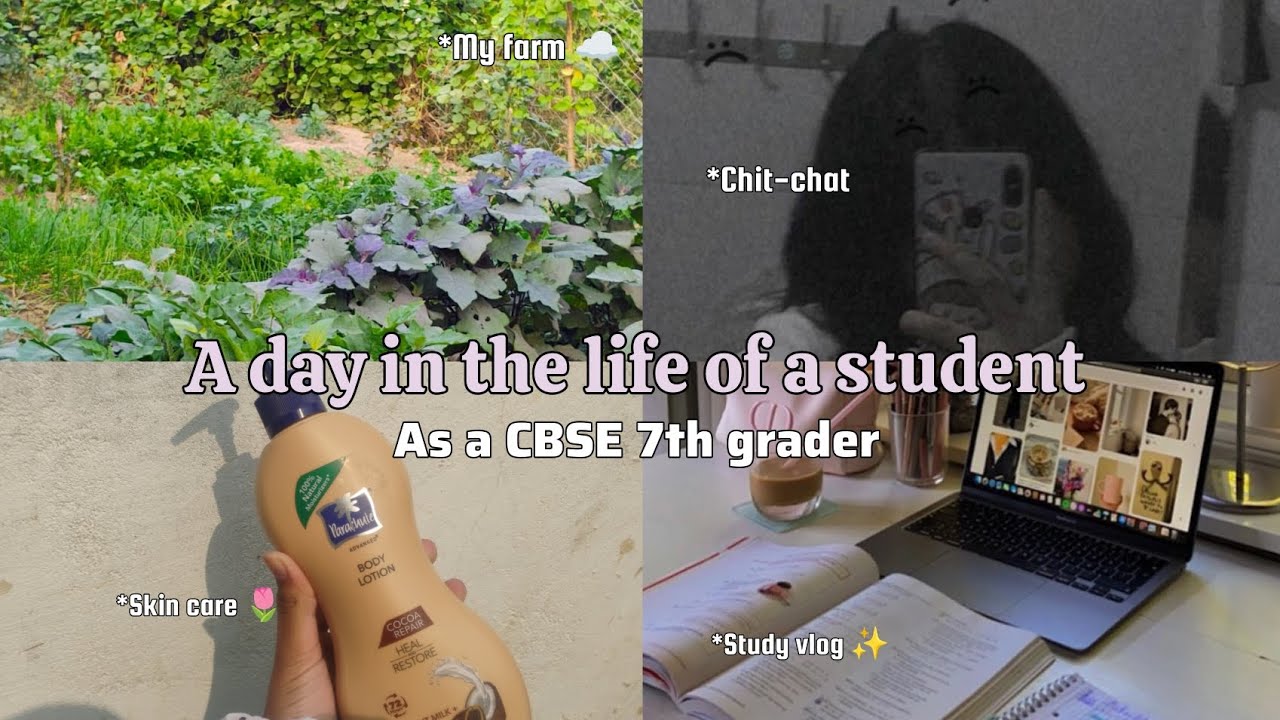 A day in the life of a student 🫣🏡 | Productive yet chill day 💗 | As a ...