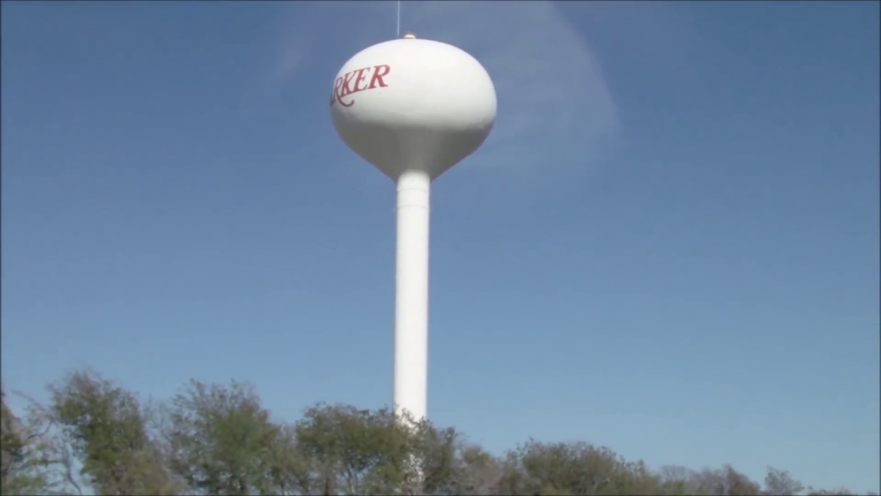 Parker Water Tower Collapse to the Ground! RIP! - YouTube