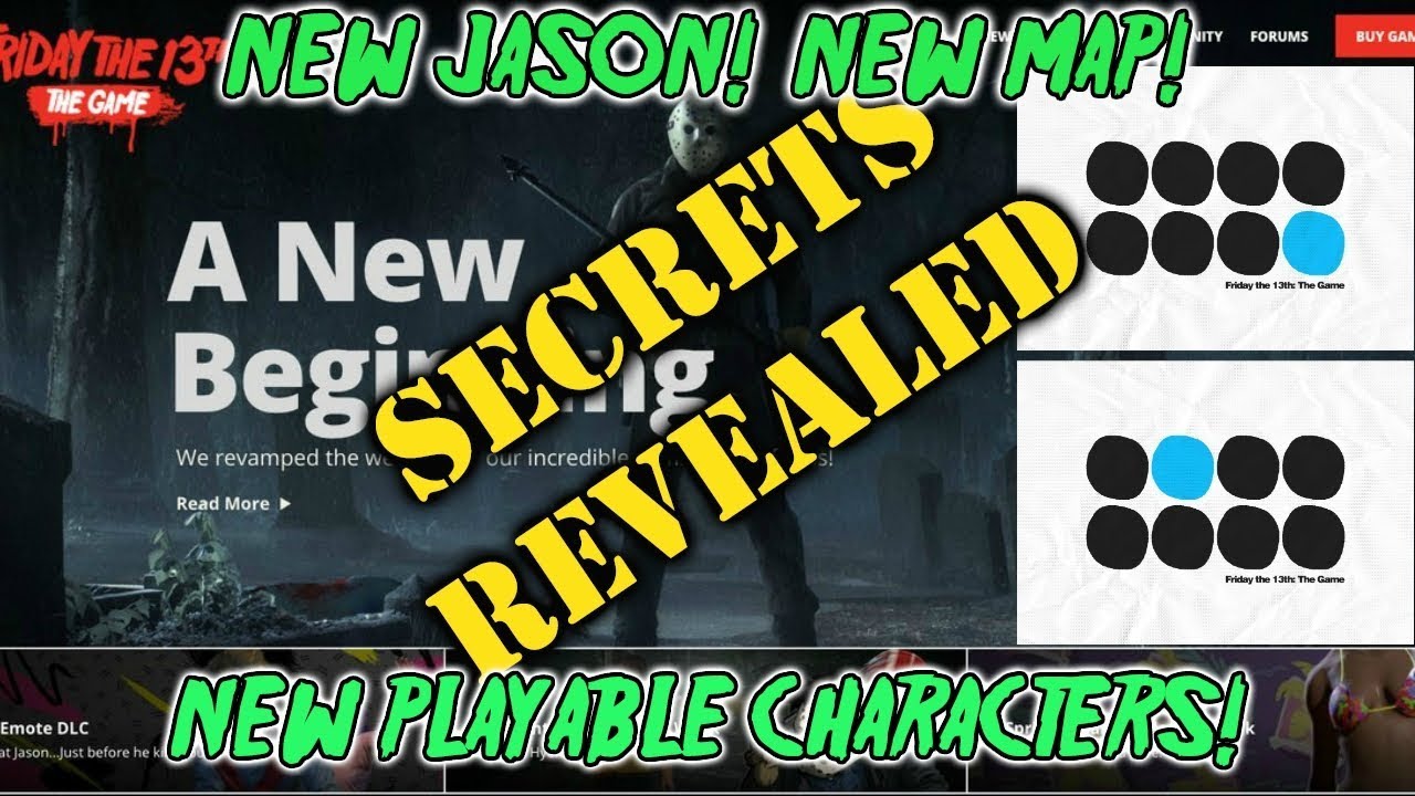 Friday the 13th: The Game - NEW Jason, NEW Map, NEW Playable Characters ...
