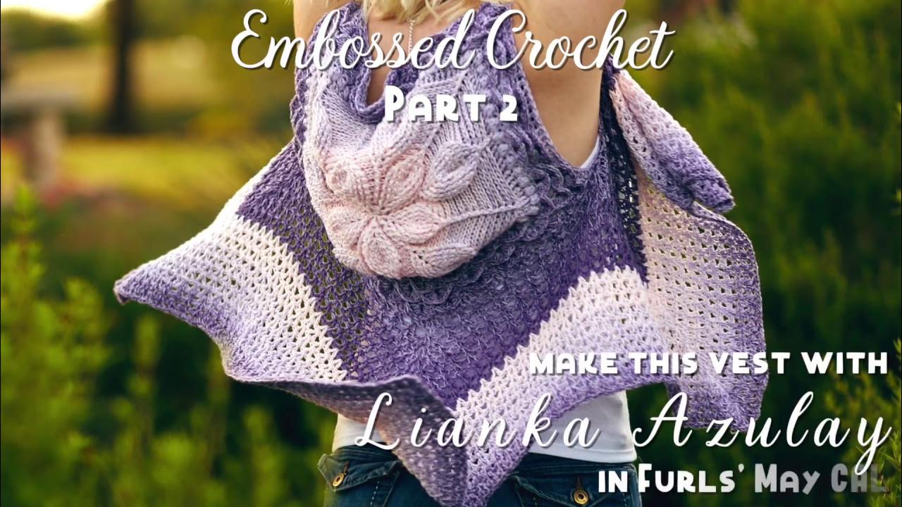 How to Crochet: Embossed Crochet Part 2 [Embossed Crochet Flower ...