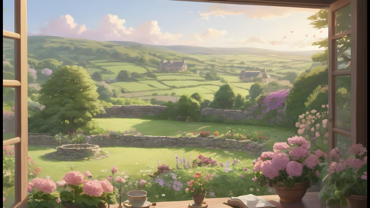 Relaxing six hours #cottagecore sound - YouTube