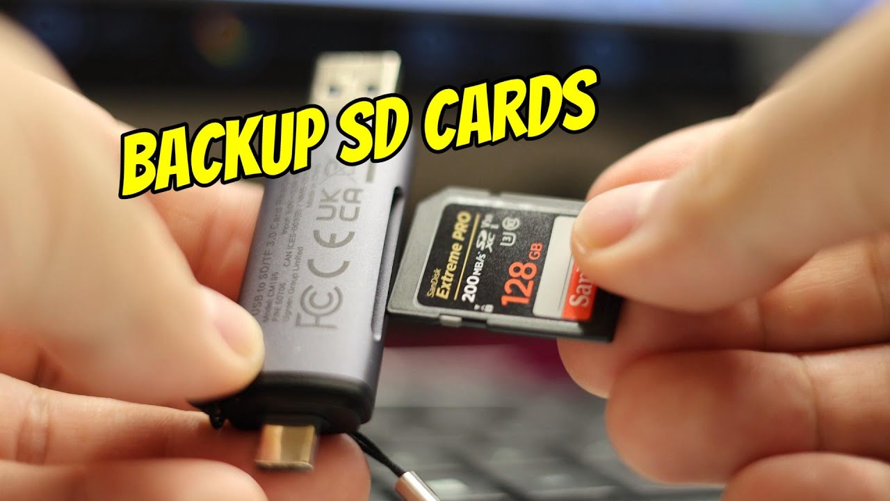 Backup Your SD Card Using Just Your Smartphone - YouTube