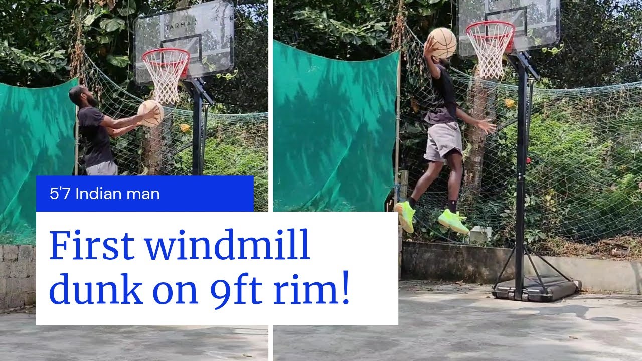 HOW TO WINDMILL DUNK IN 2021??? 5'7 INDIAN MAN GOT HIS FIRST WINDMILL ...