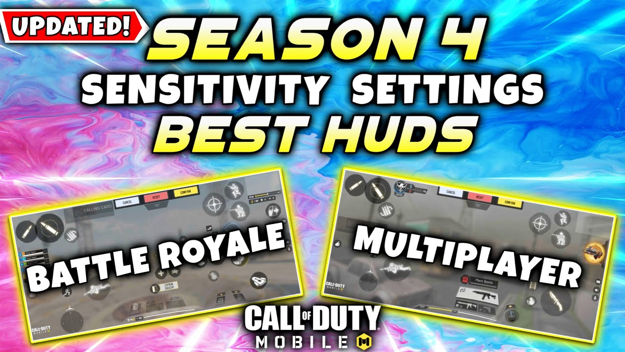 *NEW* Best SENSITIVITY And HUDS For BR And MP | Call Of Duty Mobile ...