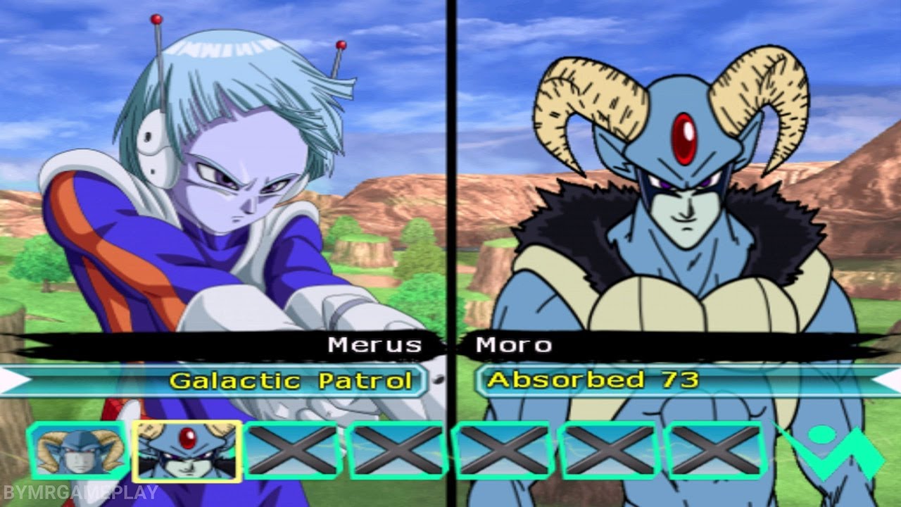 Merus vs Moro en Dragon Ball Budokai Tenkaichi 3 MODS (COM VS COM ...