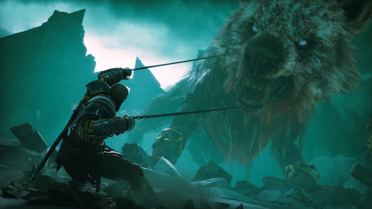 GOD OF WAR RAGNAROK - Garm Boss Fight - PS5 4K 60 FPS - YouTube
