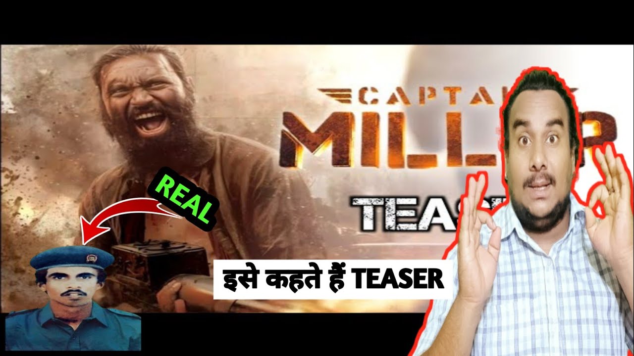 CAPTAIN MILLER TEASER REVIEW | DHANUSH | NN Review - YouTube