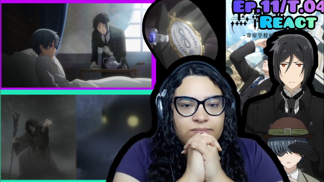 BIZARRICES DO SEBASTIAN E FLORESTA ASSOMBRADA |#react: Kuroshitsuji:Kishuku Gakkou-hen|Ep.11/T ...