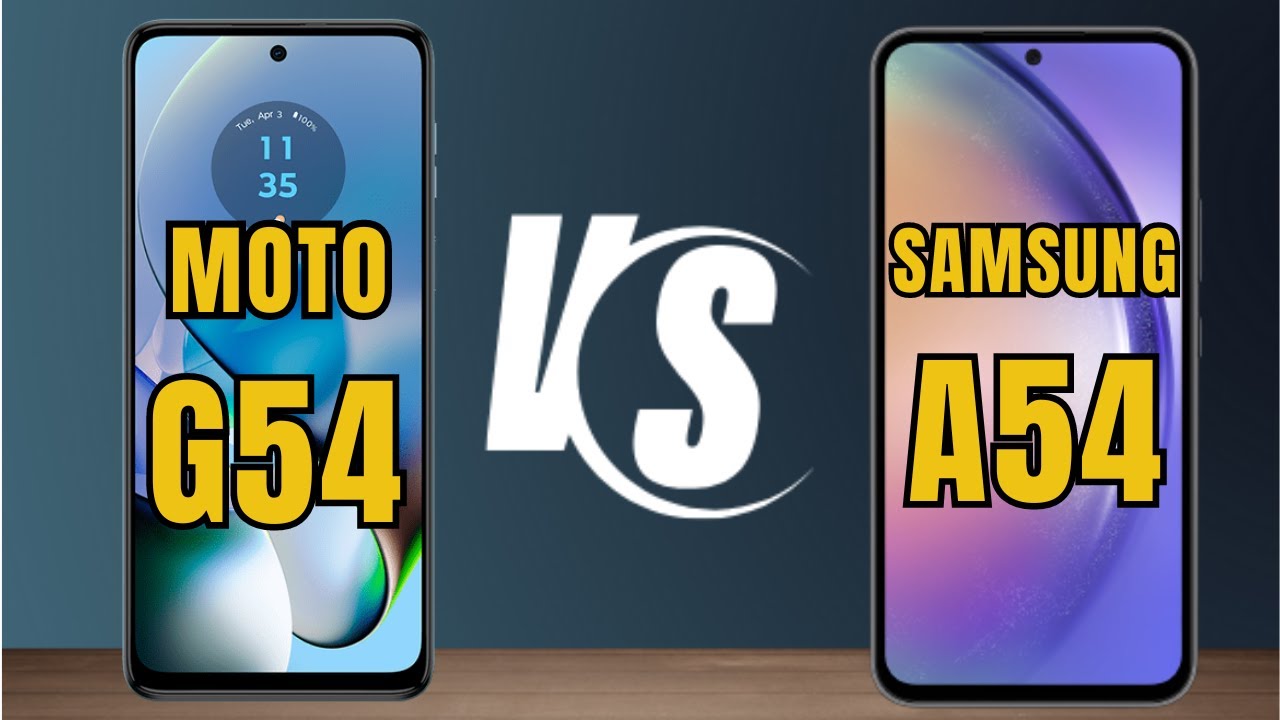 MOTO G54 5G VS SAMSUNG A54 5G COMPARATIVO 📱 @canaldwn - YouTube