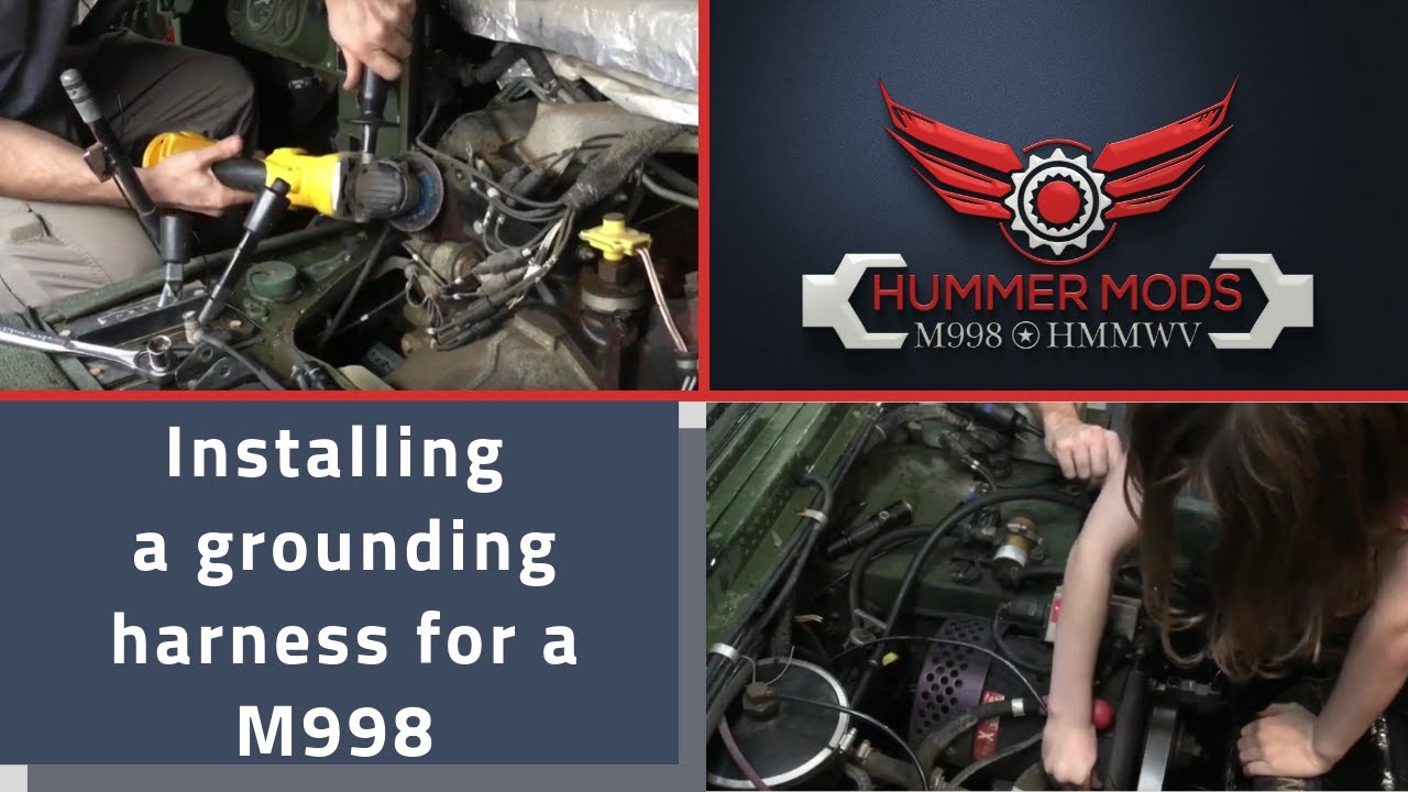 DIY Electrical Solution - Installing a grounding harness for a HMMWV ...