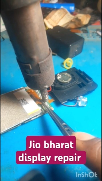 jio bharat display replacement #mobizone - YouTube