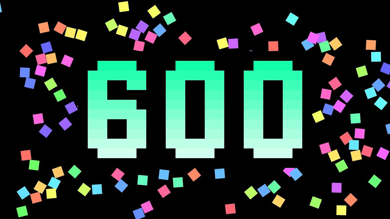 600 Seconds Pixels Explode Timer - YouTube