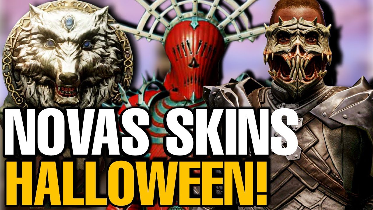 NEW WORLD | AS NOVAS SKINS DE HALLOWEEN! - YouTube