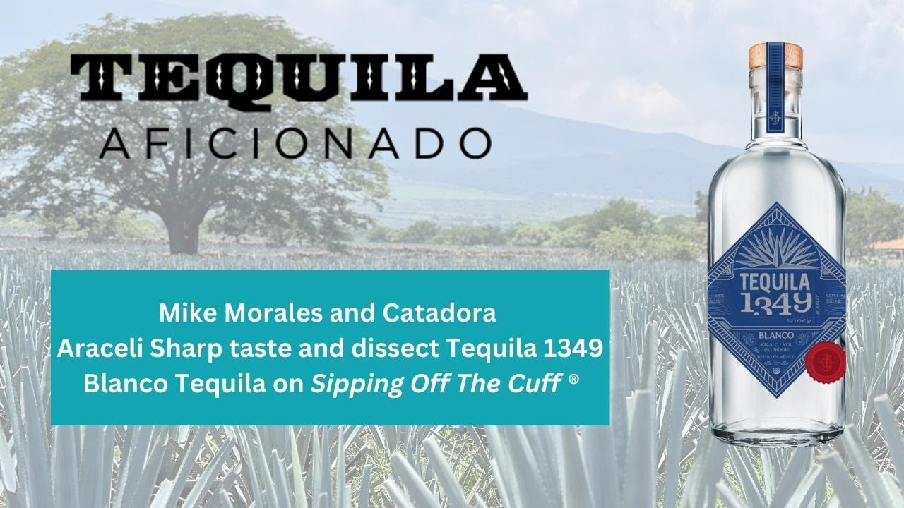 Tequila Aficionado Sipping Off The Cuff ® Tequila 1349 Blanco Tequila ...