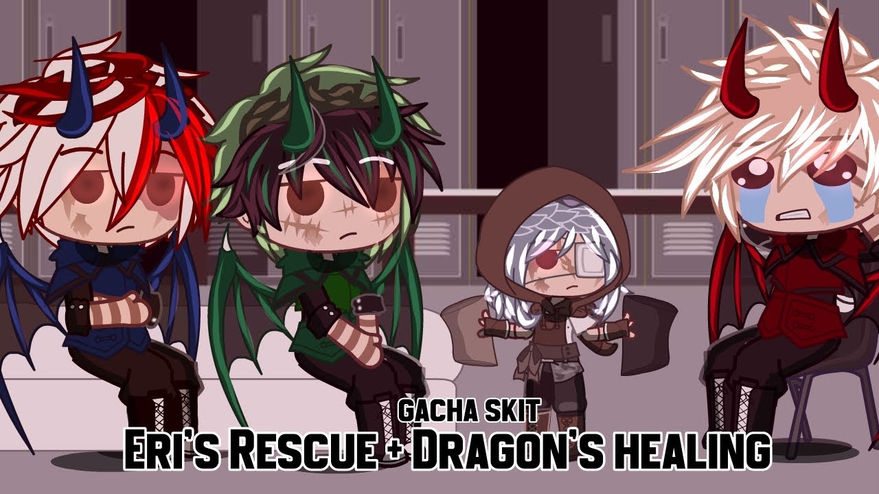 🐲 : eri's rescue + dragon's healing || mha medieval dragon au || no ...