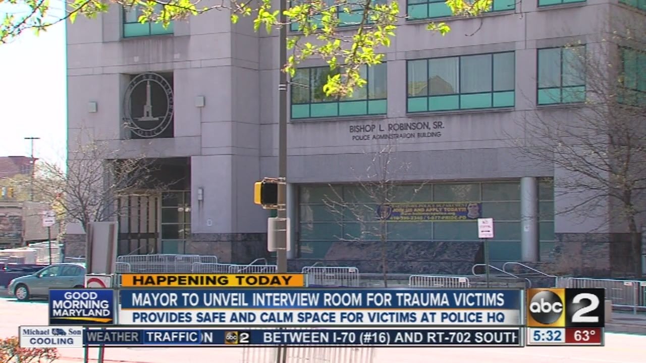 Baltimore police introduce new waiting rooms designed to make trauma ...