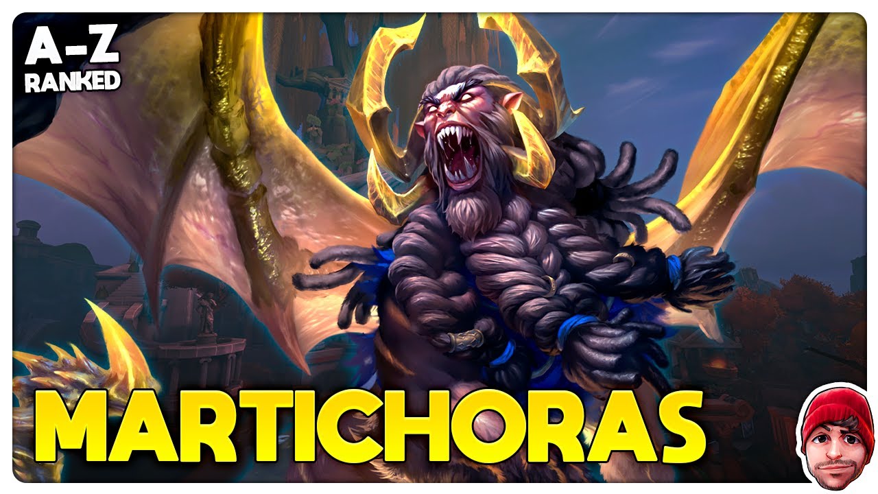 Bicho FEIO da DESGR... A-Z Ranked Conquista #76 - Martichoras - YouTube