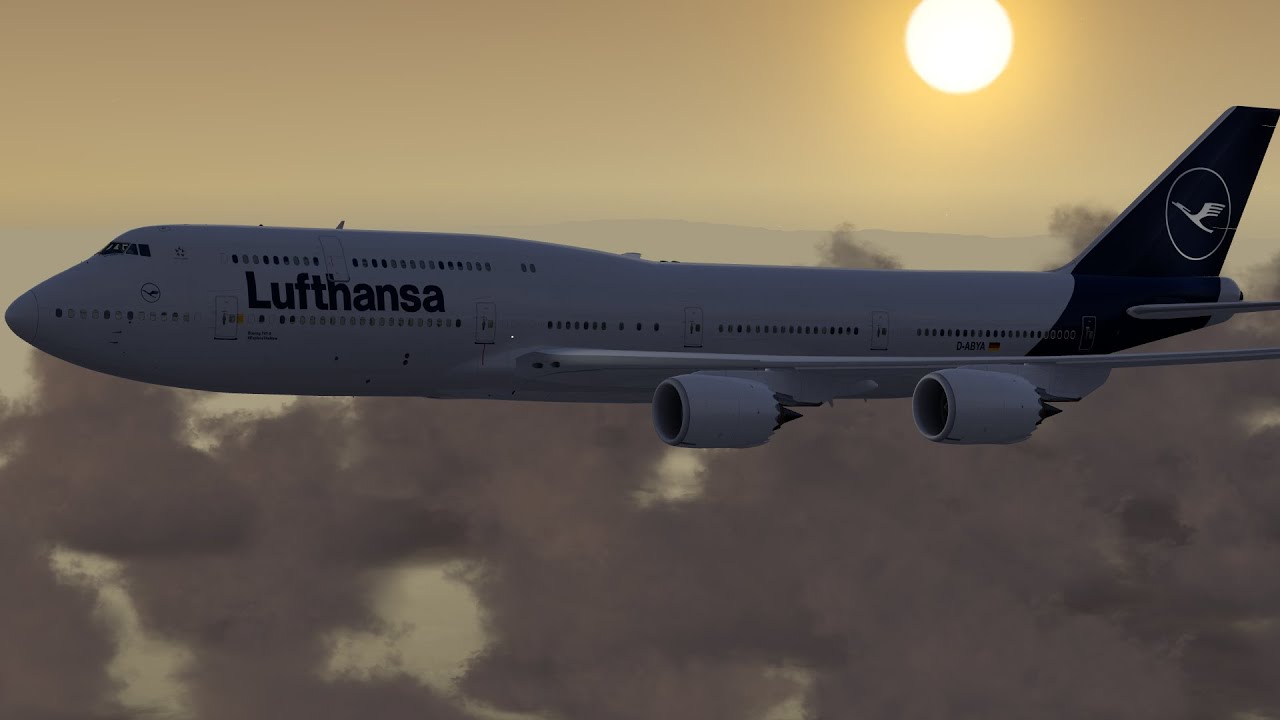 Prepar3D/ v.4.5 I Amsterdam to Dubai I EHAM-OMDB I Boeing 747-8 ...