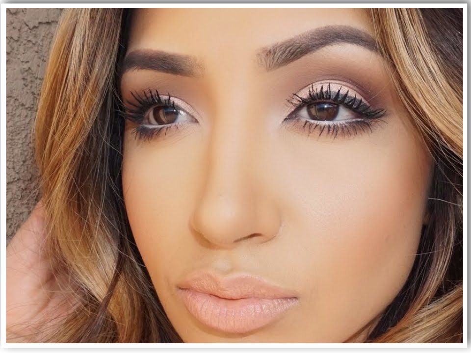 soft cut crease eyes - YouTube