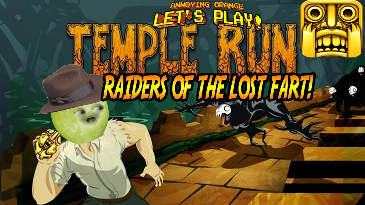 Gaming Grape Plays - Temple Run: RAIDERS OF THE LOST FART! - YouTube