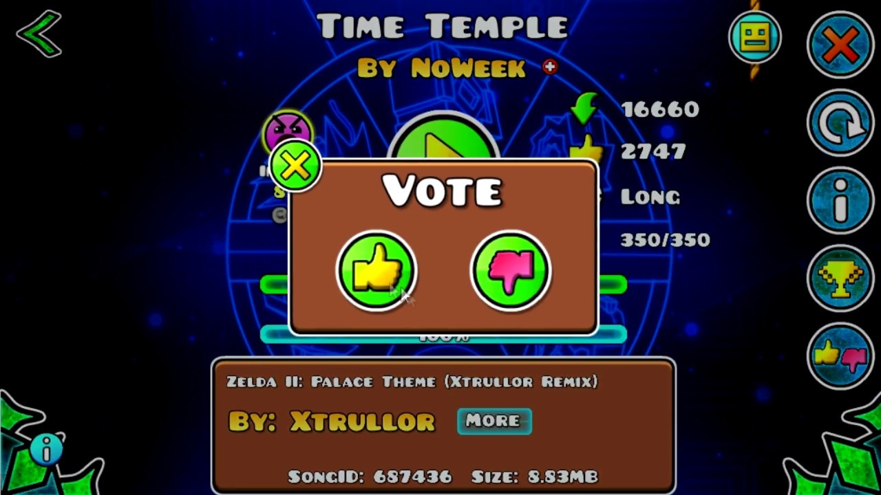 Zelda en GD! - Time Temple by NoWeek - Diego7u7 - YouTube