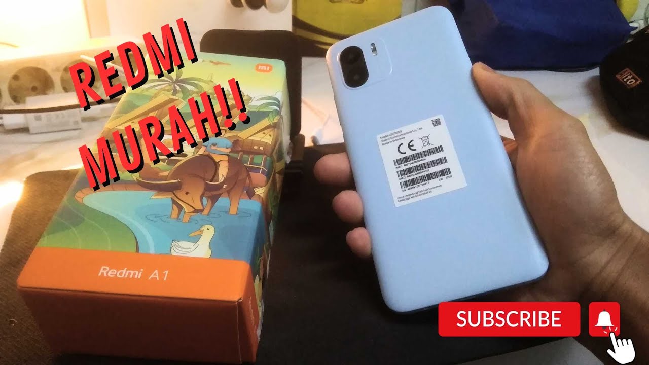 Unboxing HP Redmi Murah harga 1jutaan & Review - YouTube