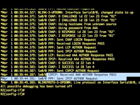 'The Basics Series' - PPP CHAP Authentication - YouTube