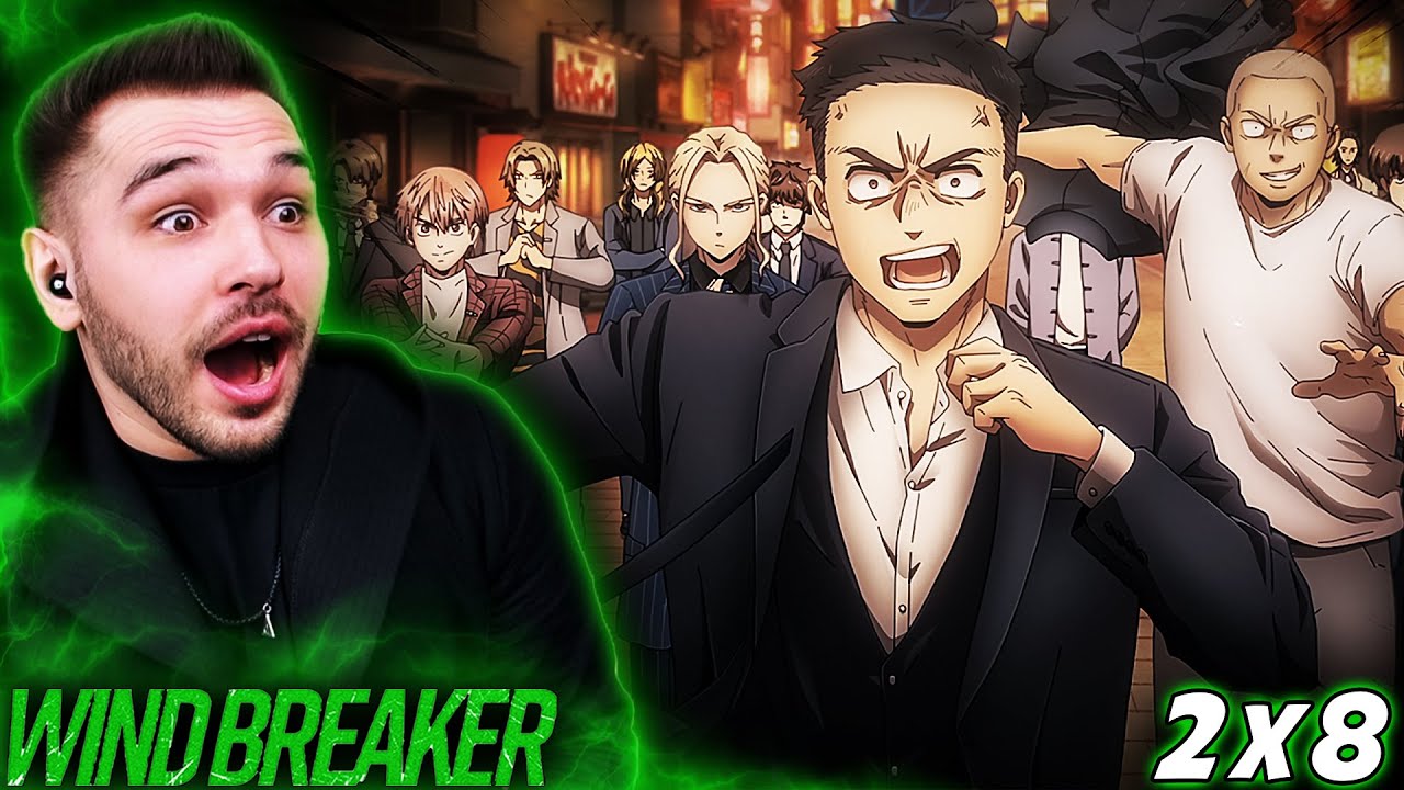 PEAK FIGHT🔥| WIND BREAKER S2 Episode 8 REACTION! - YouTube