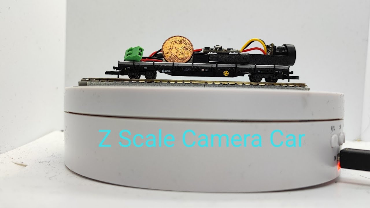 Really Small Z Scale FPV Camera Car - YouTube